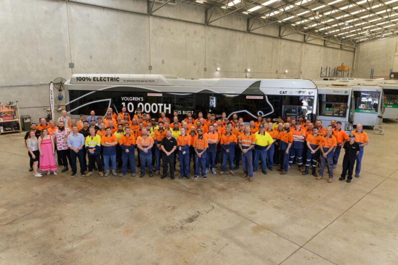 Volgren Delivers its 10,000th Locally Built Bus in Australia – Volgren